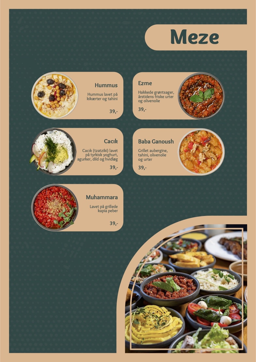 Menu - Ahali Restaurant