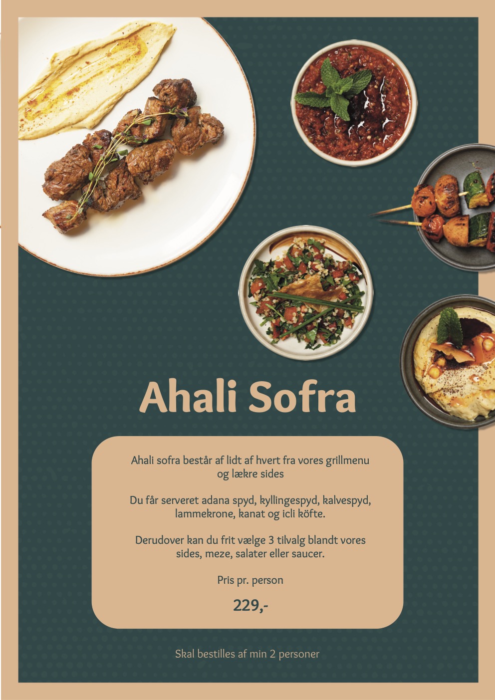 Menu - Ahali Restaurant