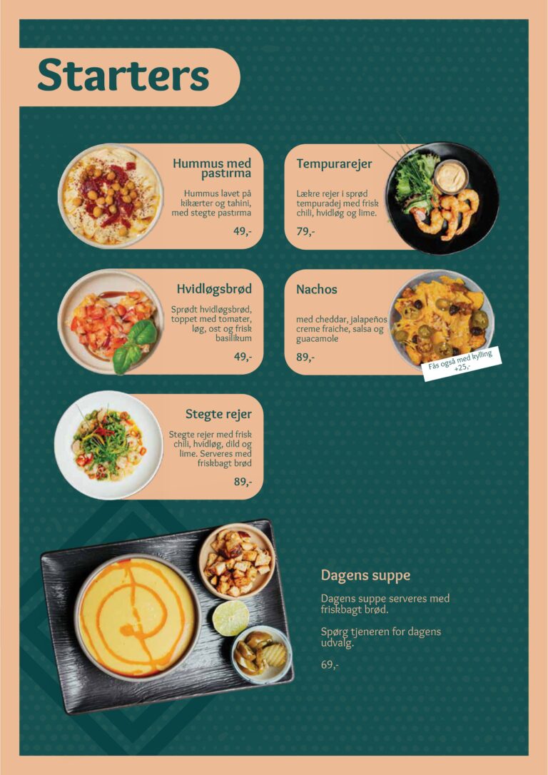 Menu - Ahali Restaurant